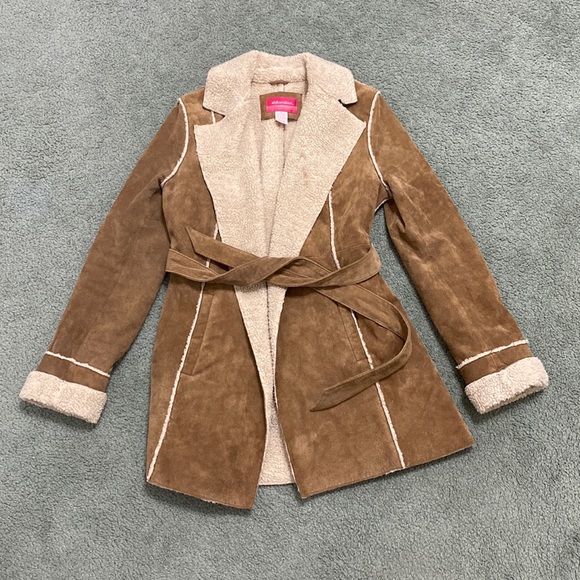 Xhilaration | Jackets & Coats | Xhilaration Y2k Genuine Suede Leather ...